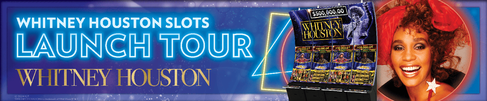 Whitney Houston Slots | New Wide Area Progressives | IGT
